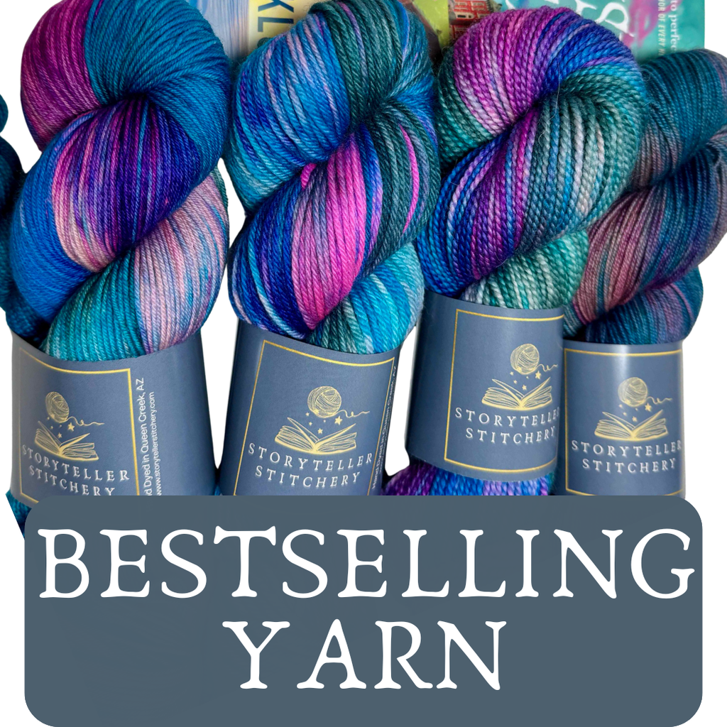 Bestselling Hand-Dyed Yarn | Storyteller Stitchery