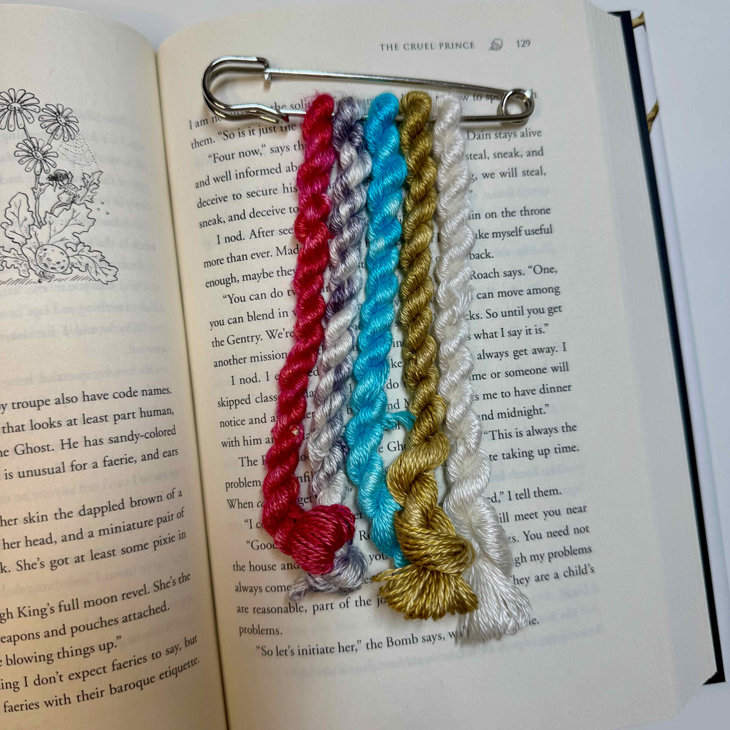 Elfhame Enchantment Silk Threads – Bright Faerie Embroidery Floss – Storyteller Stitchery