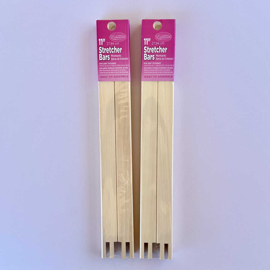 11” Stretcher Bars – Complete Frame Set for Needlepoint Canvases – Storyteller Stitchery