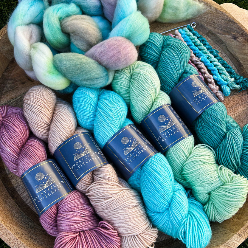 Hand-Dyed Yarn & Fiber Art Supplies | Storyteller Stitchery