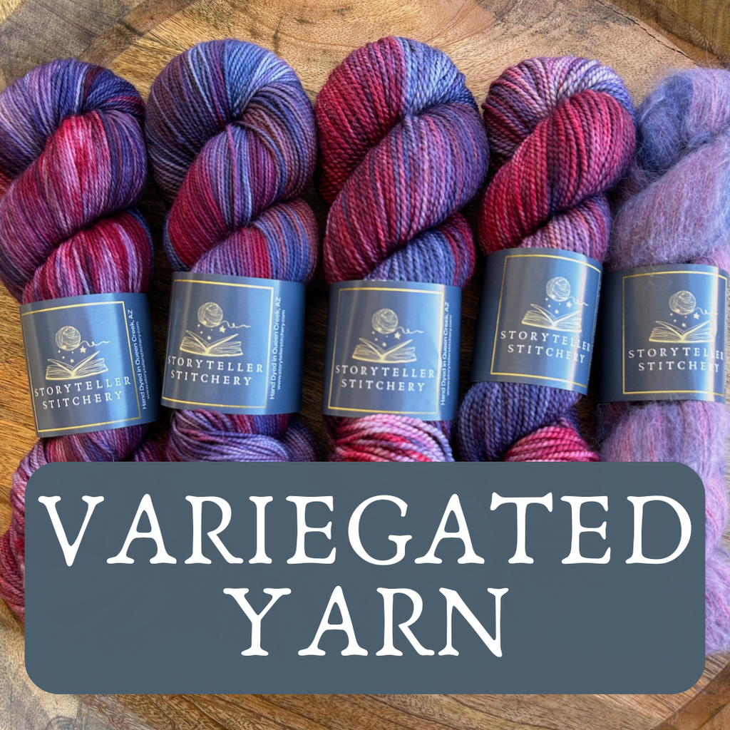 Variegated Yarn Colors – Storyteller Stitchery