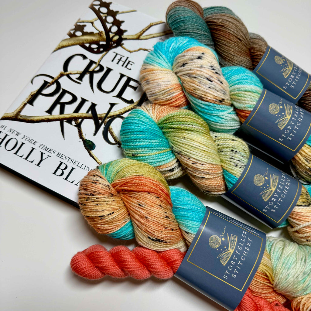 Elfhame Enchantment Yarn – Bright Faerie Hand-Dyed Colorway ...