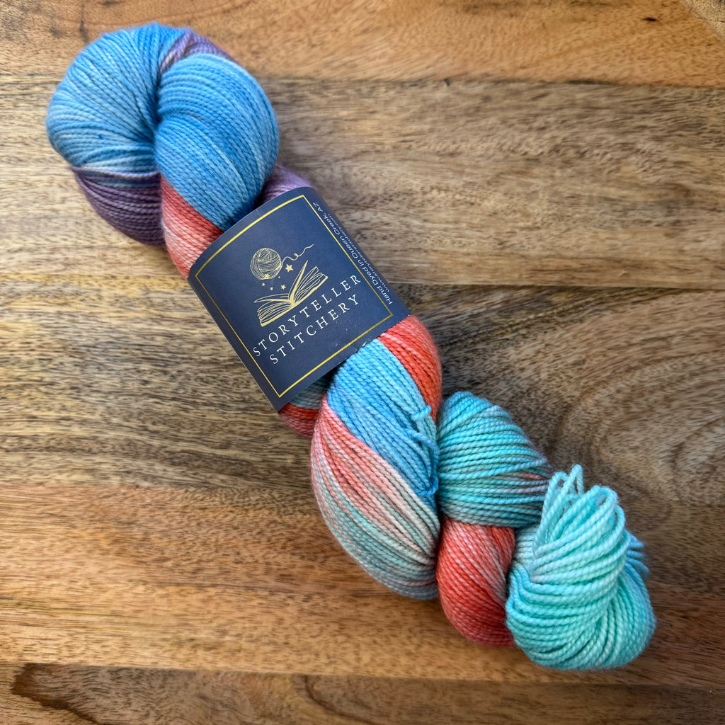 Helix Nebula hand dyed yarn – Storyteller Stitchery