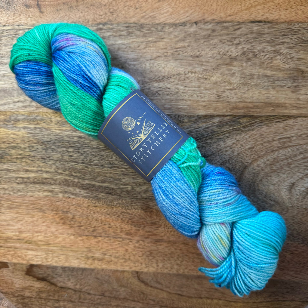 Neverland hand dyed yarn – Storyteller Stitchery